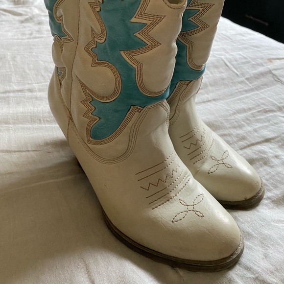 Shoes | Boneturquoise Cowboy Boots | Poshmark